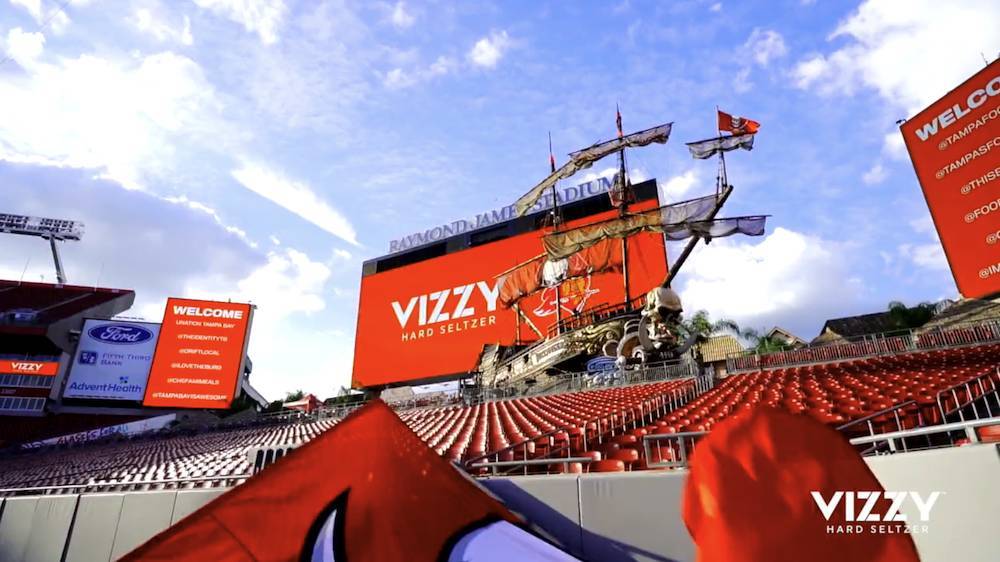 The Vizzy Hard Seltzer Launch Party with the Tampa Bay Buccaneers